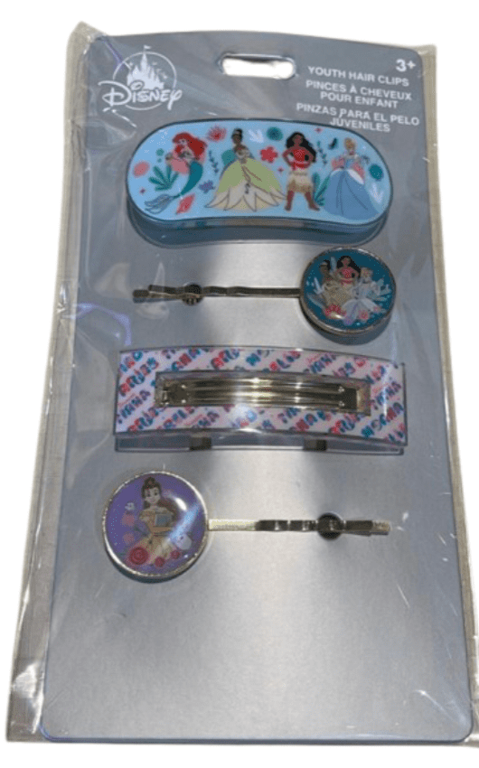 Disney Parks Princess Hair Accessory Clip Set New With Tag - Walmart.com