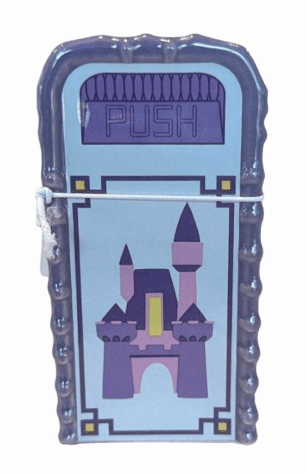 Disney Parks Purple Trash Can Salt and Pepper Shaker Cinderella Castle ...