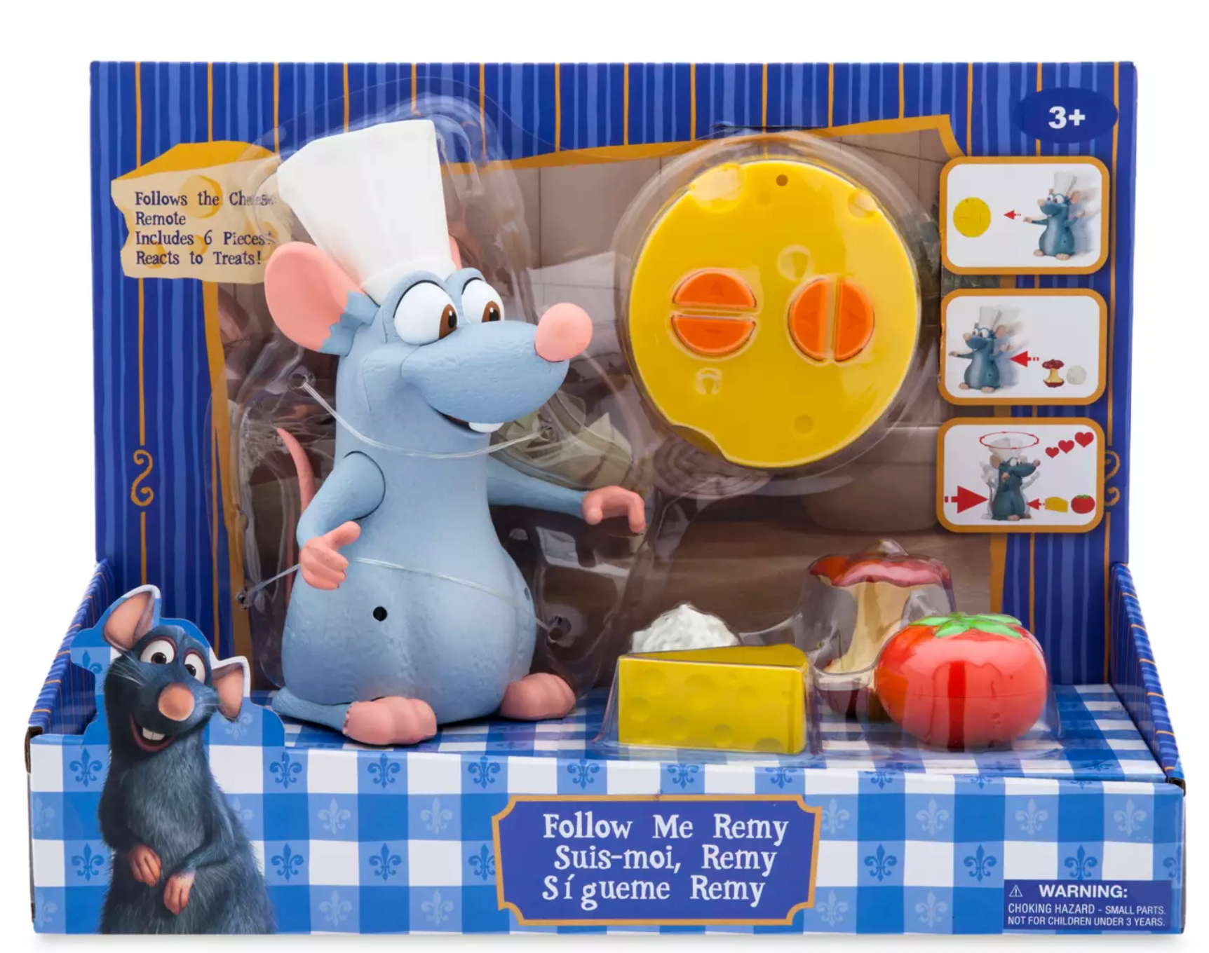 Disney Parks Ratatouille Follow-Me Remy Remote Control Toy Set New with ...