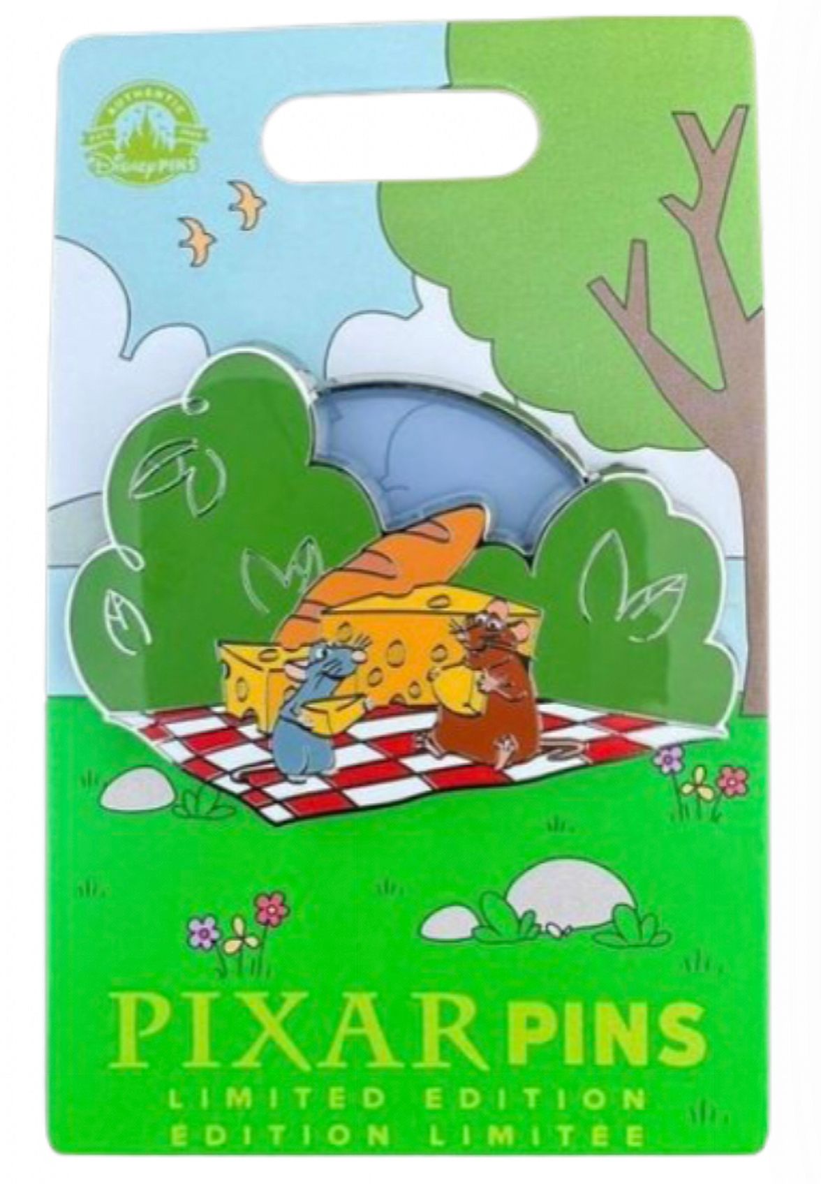 Disney Parks Ratatouille Remi Cheese Picnic Serie Pin New with Card ...