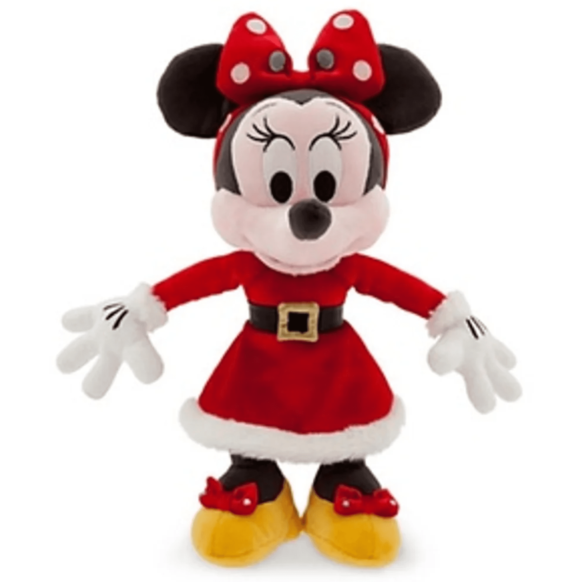 Disney Parks Santa Minnie Mouse Christmas 9" Retro Plush New with Tags ...