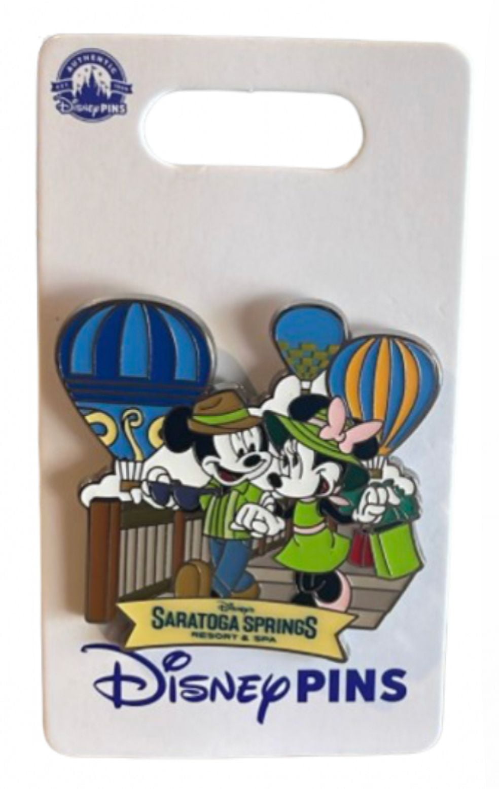 Disney Parks Saratoga Springs Resort & Spa Mickey Minnie Pin New with ...