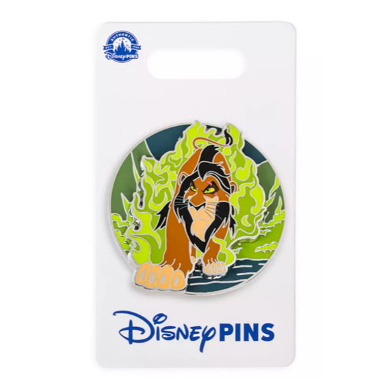 Disney Parks Scar The Lion King Villains Pin New with Card - Walmart.com