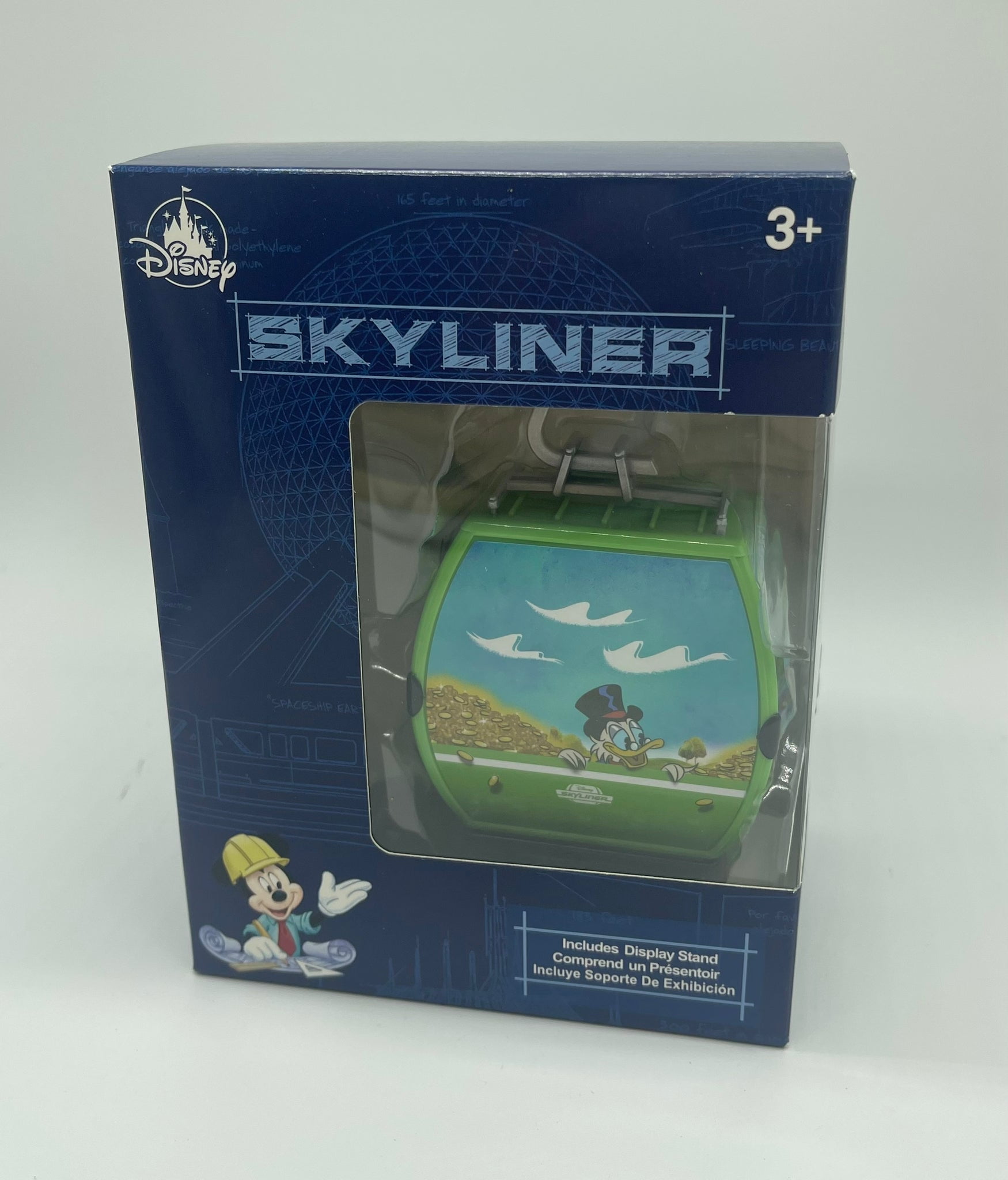 Disney Parks Scrooge McDuck Skyliner Gondola Collectible Toy New with ...