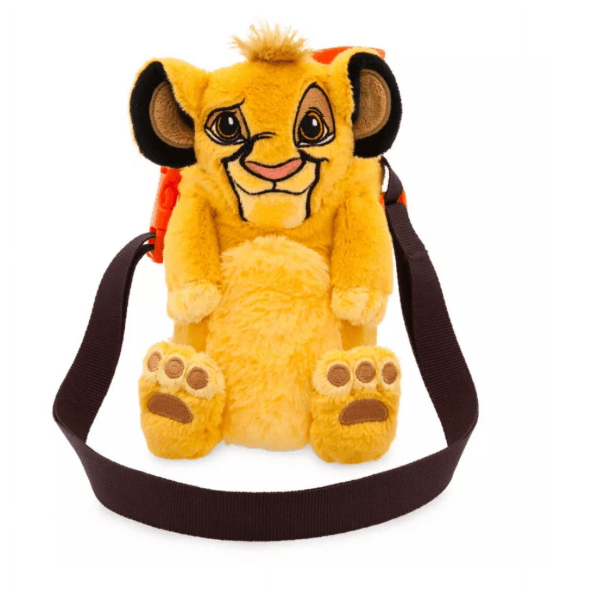 Disney Parks Simba Lion King 30th Water Bottle with Plush Carrier New ...