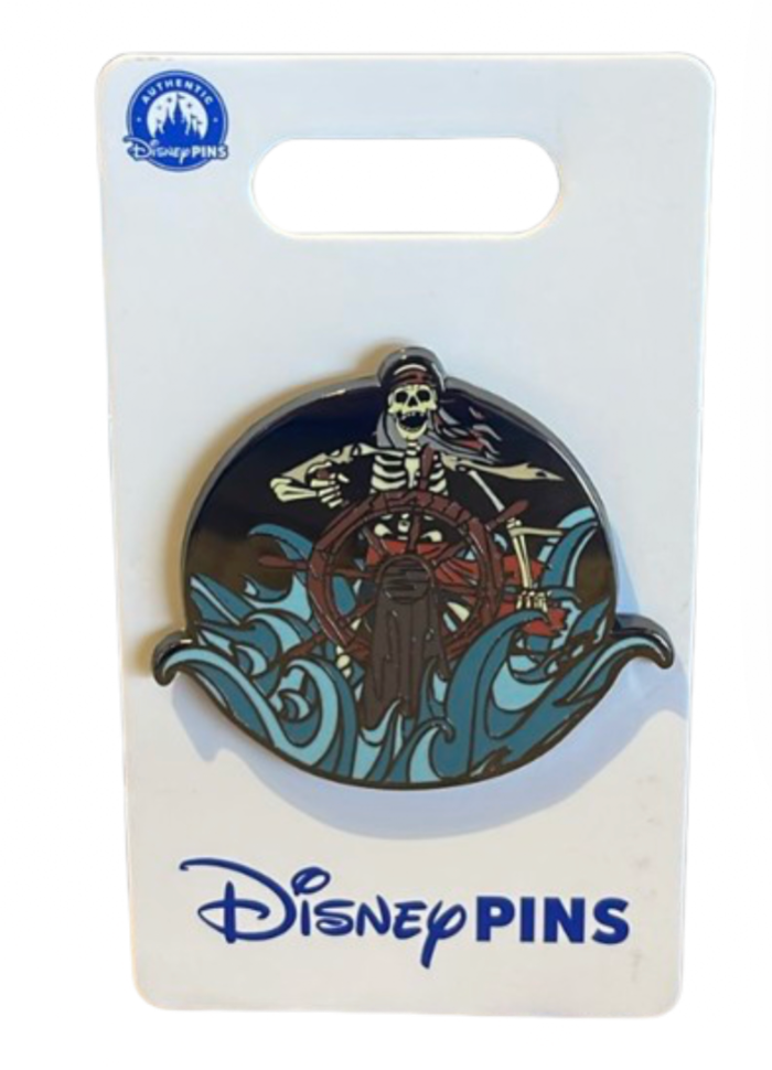 Disney Parks Skeleton the Pirates of the Caribbean Pin New With Card ...
