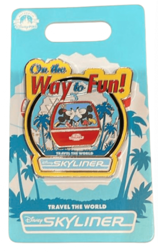 Disney Parks Skyliner Mickey And Minnie On The Way To Fun Pin New With ...