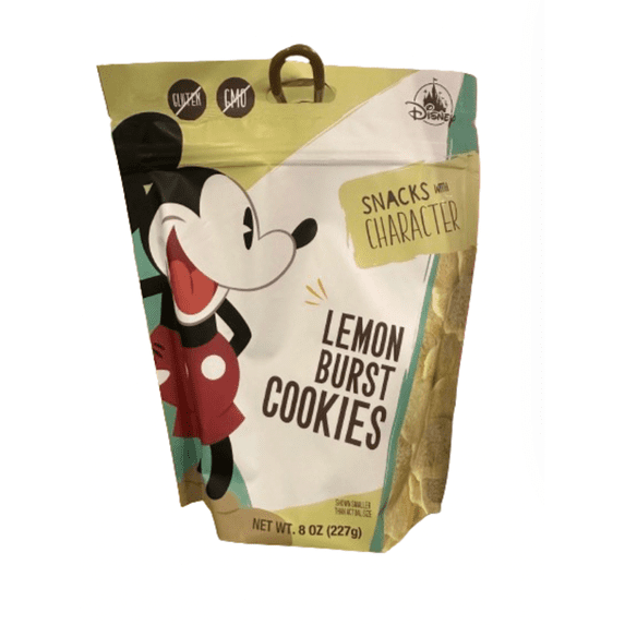 Disney Parks Snack with Character Mickey Lemon Burst Cookies 8oz New ...