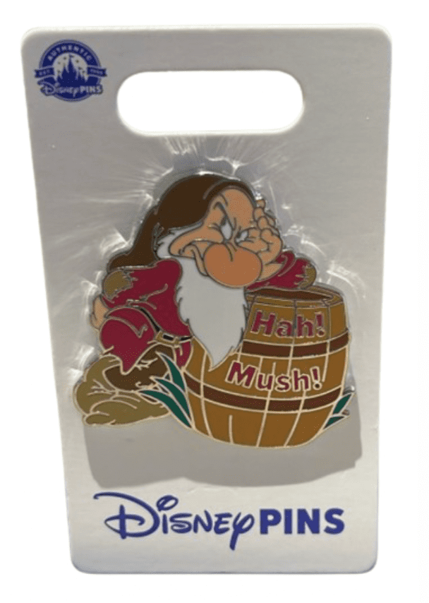 Disney Parks Snow White and the Seven Dwarfs Grumpy Hah! Mush! Pin New ...