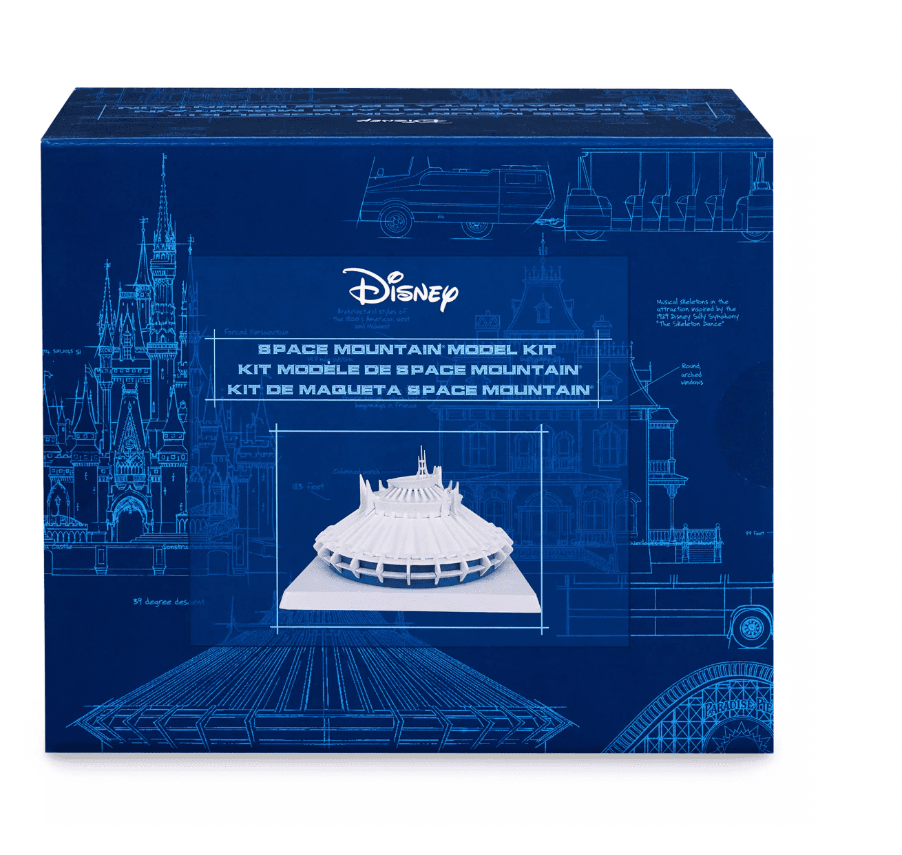 Disney Parks Space Mountain Disneyland's Tomorrowland Model Kit New ...