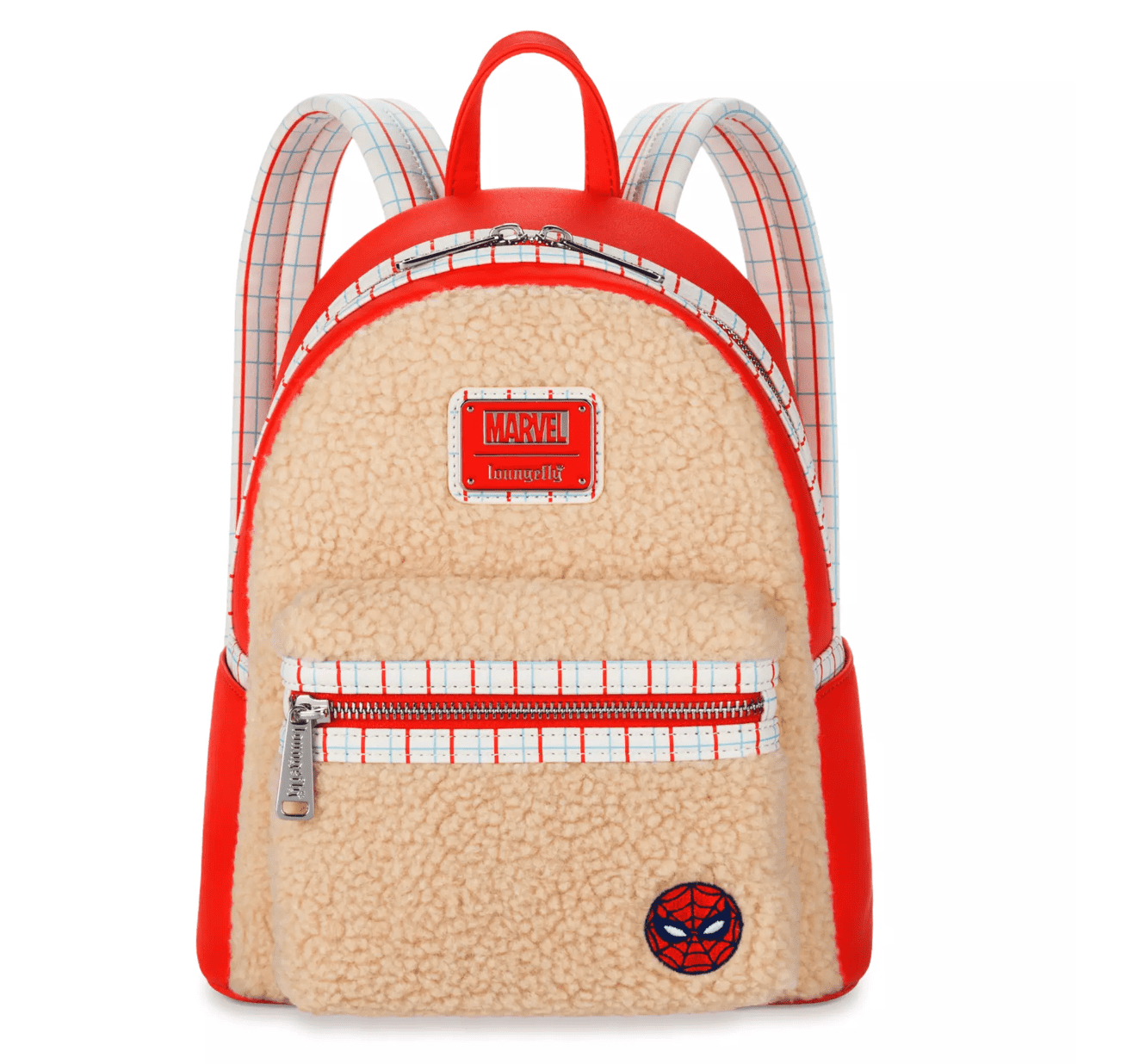 Disney Parks Spider-Man Marvel Superhero Loungefly Mini Backpack With ...