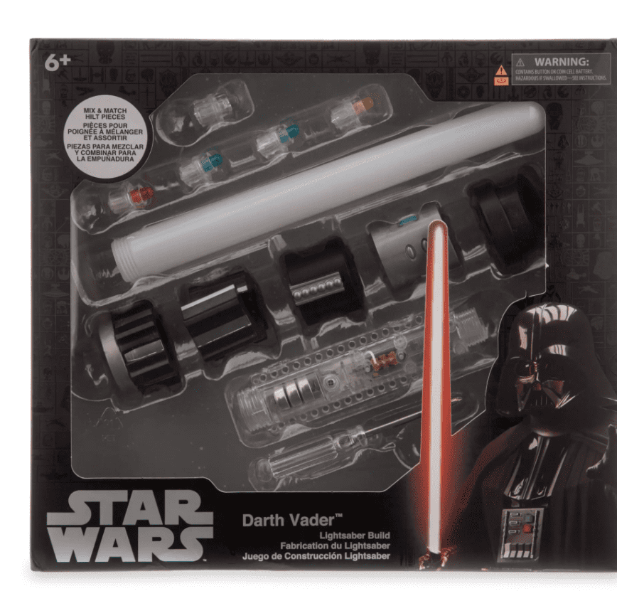 Disney Parks Star Wars Darth Vader Mini Buildable Lightsaber Toy, Obi ...