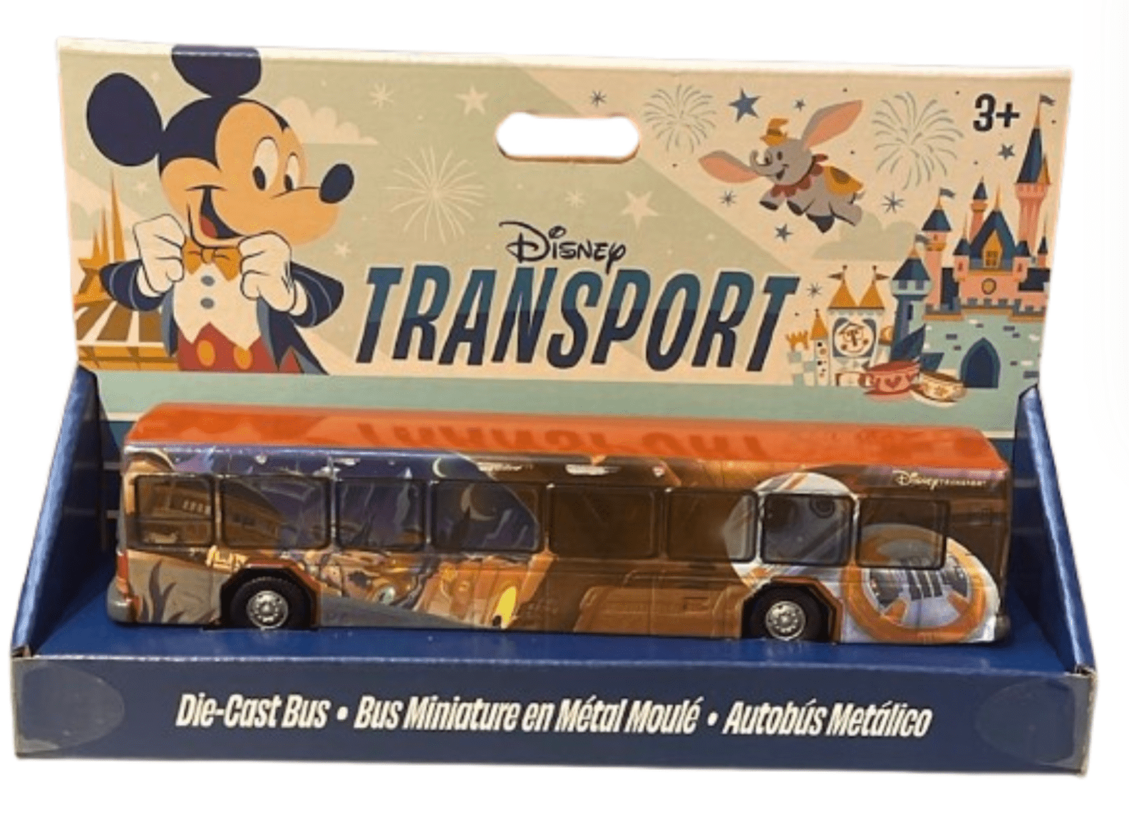 Disney Parks Star Wars Die Cast Bus Miniature Metallic Transport New ...