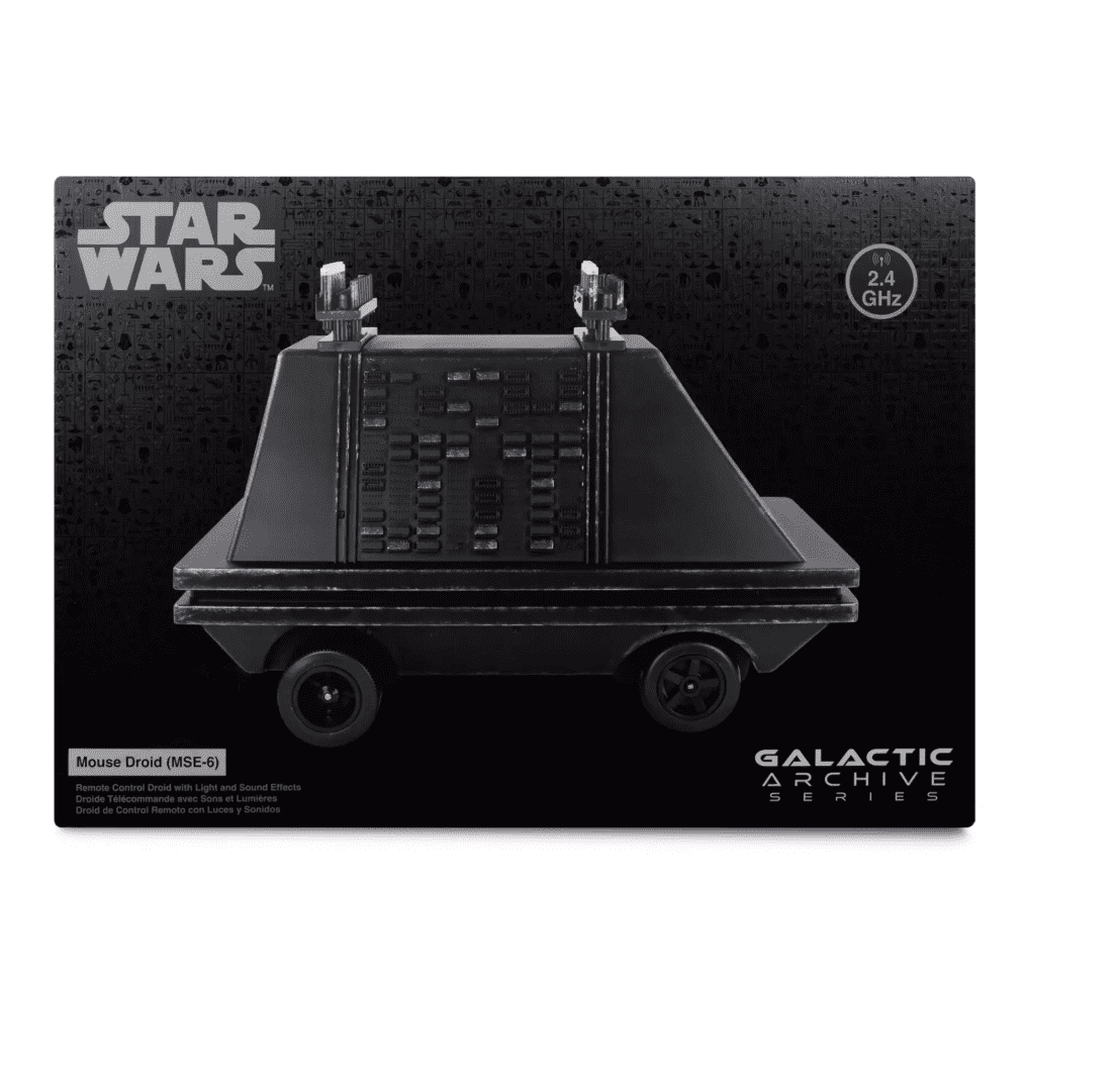 Disney Parks Star Wars Galactic Archive Series Mouse Droid MSE-6 New ...