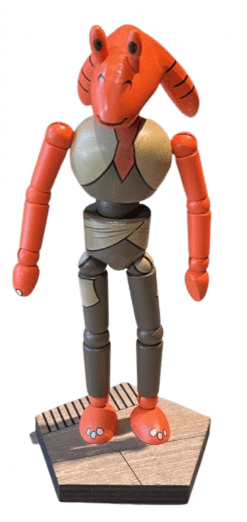 Disney Parks Star Wars Galaxy Edge Jar Jar Binks Posable Figure Toy ...
