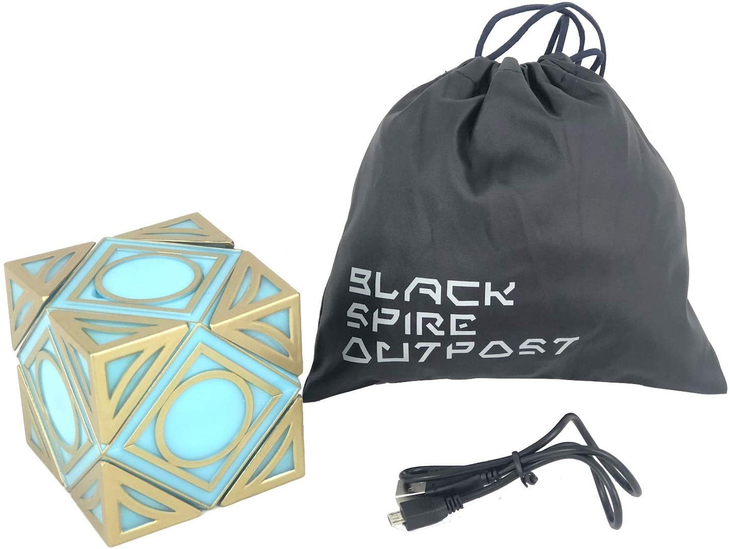 Disney Star Wars Galaxy Edge Jedi Holocron Cube, Talking Action Figure ...