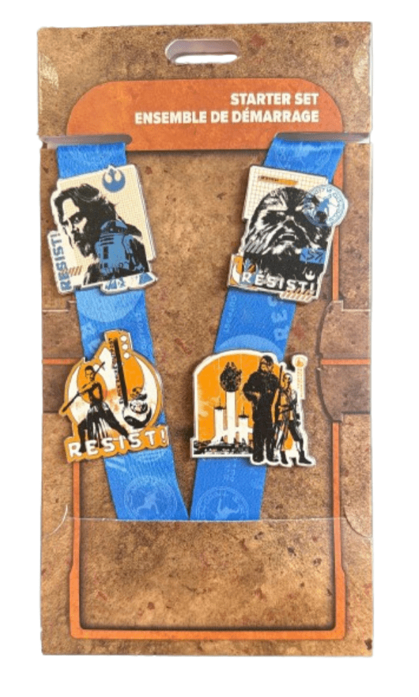 Disney Parks Star Wars Galaxy Edge Rebel Starter Pin Set New With Card ...