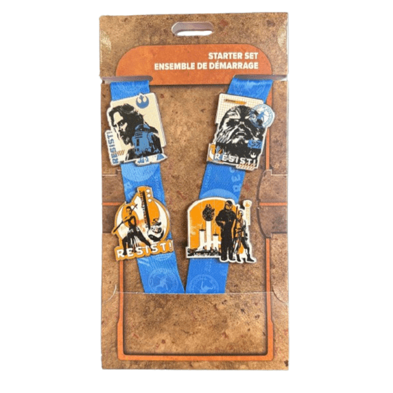 Disney Parks Star Wars Galaxy Edge Rebel Starter Pin Set New With Card ...