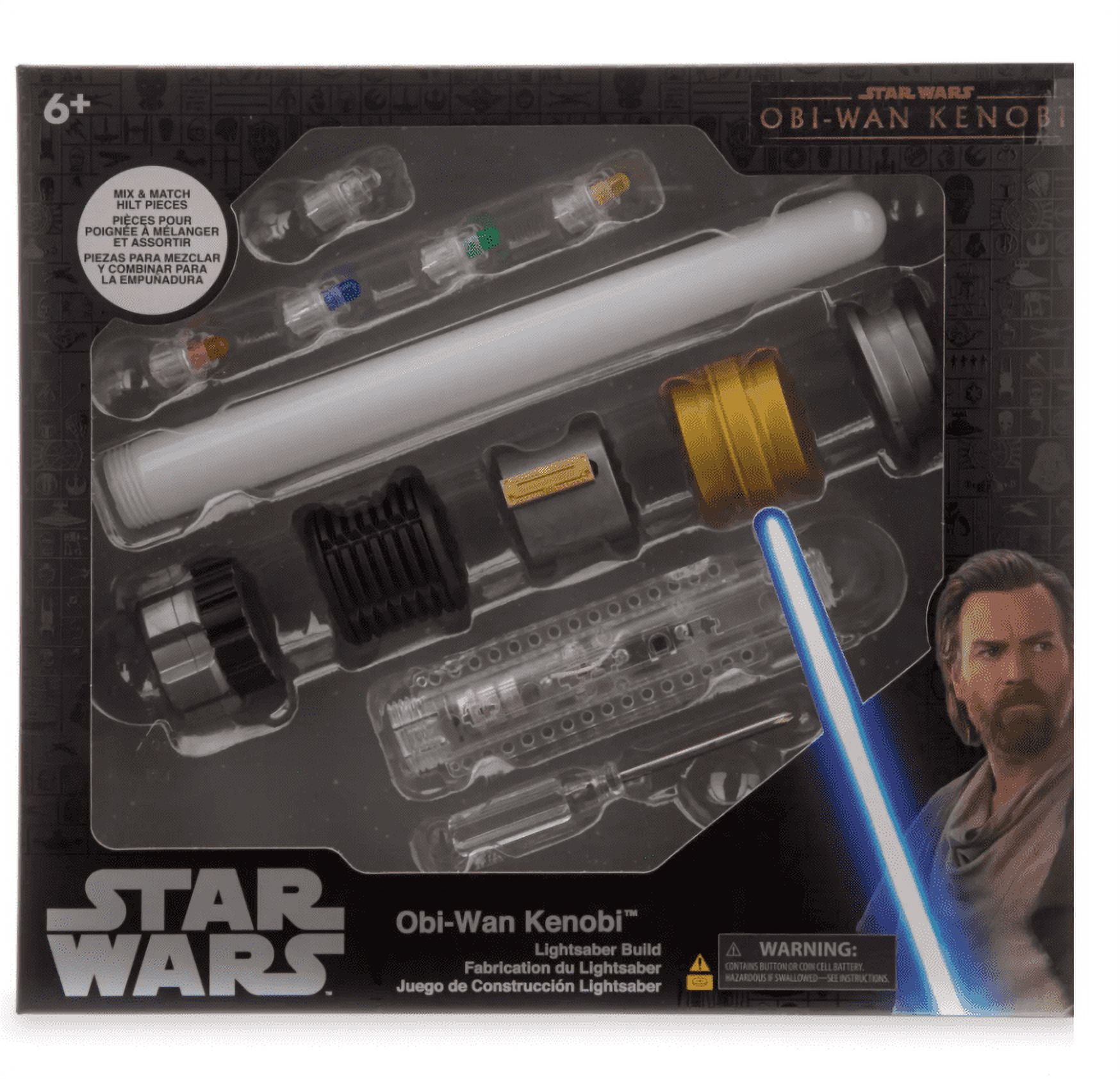 Disney Parks Star Wars Obi-Wan Kenobi Mini Buildable LIGHTSABER Set Toy ...