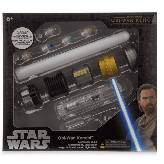 Disney Parks Star Wars Obi-Wan Kenobi Mini Buildable LIGHTSABER Set Toy ...