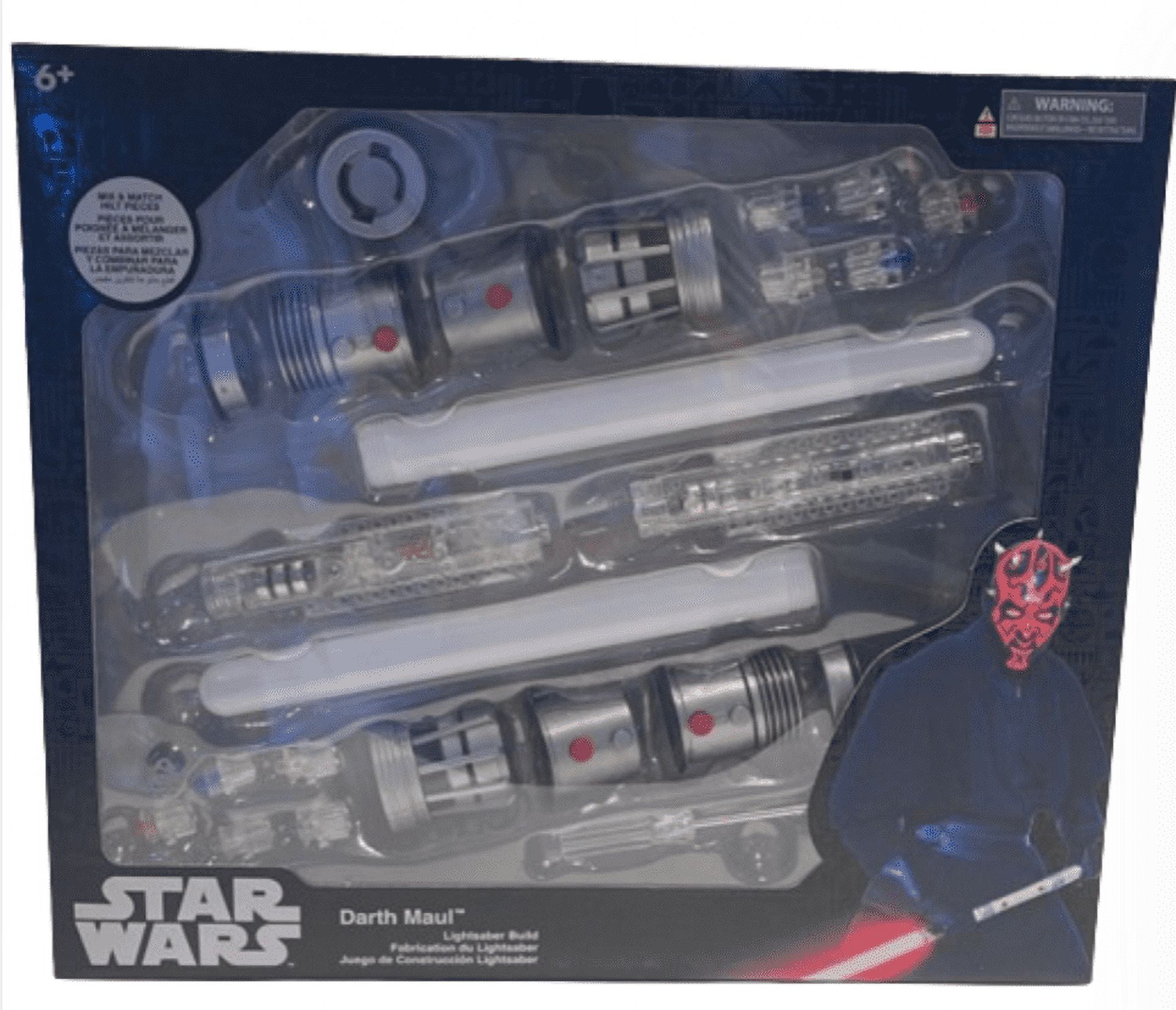 Disney Star Wars Phantom Menace 25th Darth Maul Toy Lightsaber Action ...