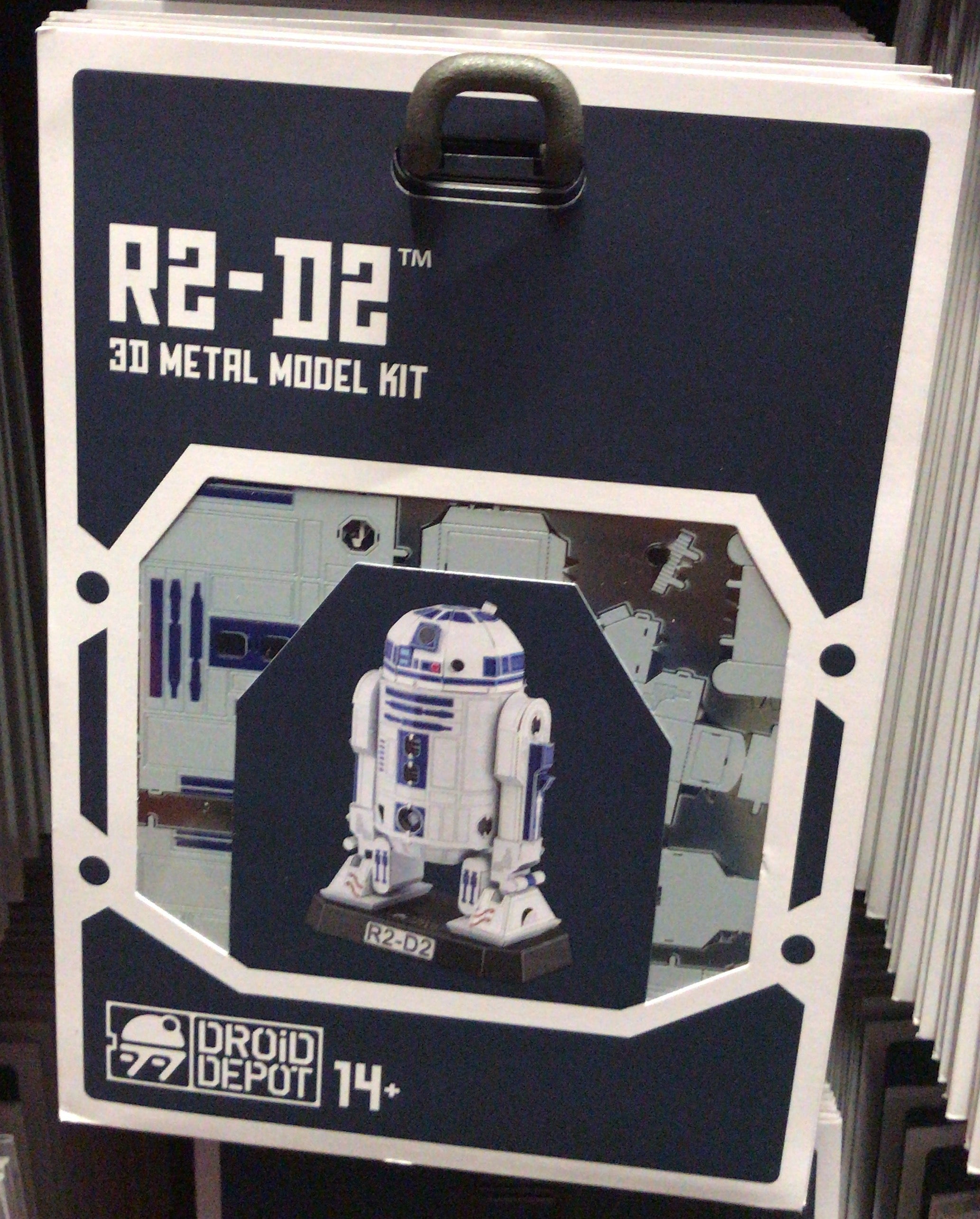 Disney Parks Star Wars R2-D2 Droid Factory Metal Model Kit 3D Galaxy ...