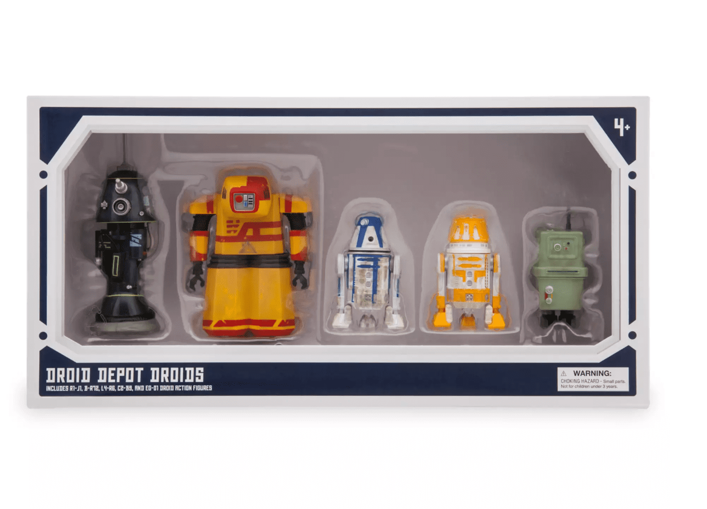 Disney Parks Star Wars Saga Droid Depot Droids Action Figure Set New ...