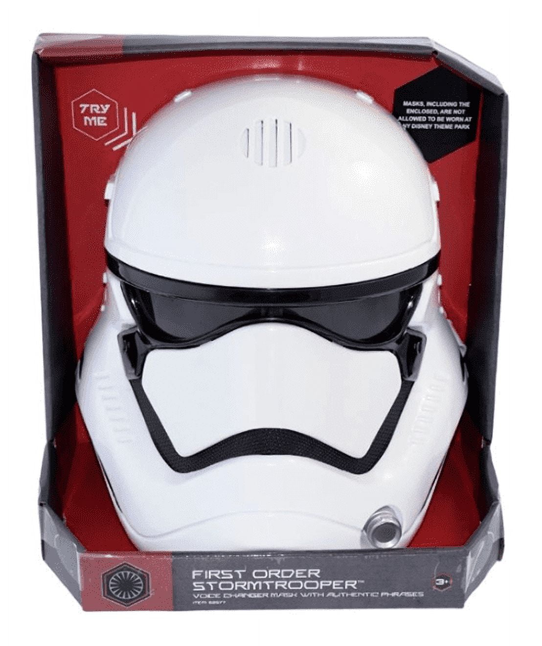 Disney Parks Star Wars First Order Stormtrooper Voice Changer Mask ...