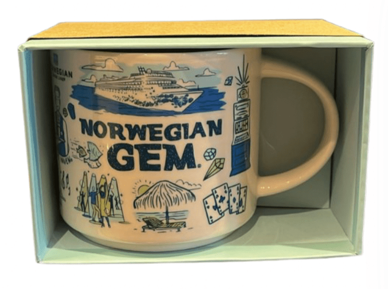 Disney Parks Starbucks Been There Norwegian Gem Coffee Mug New with Tag ...