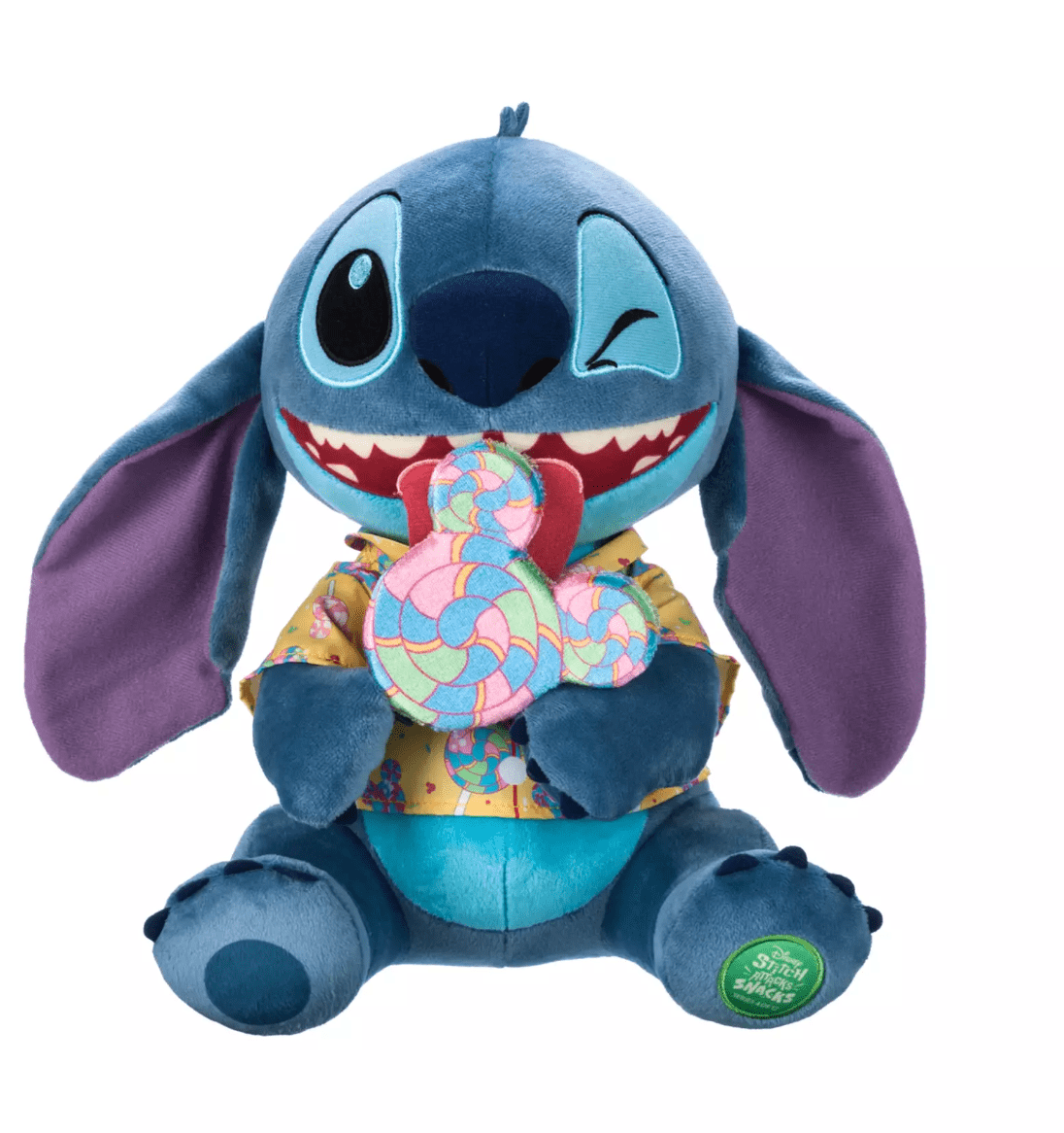 Disney Parks Stitch Attacks Snacks April Plush Lollipop New With Tags ...