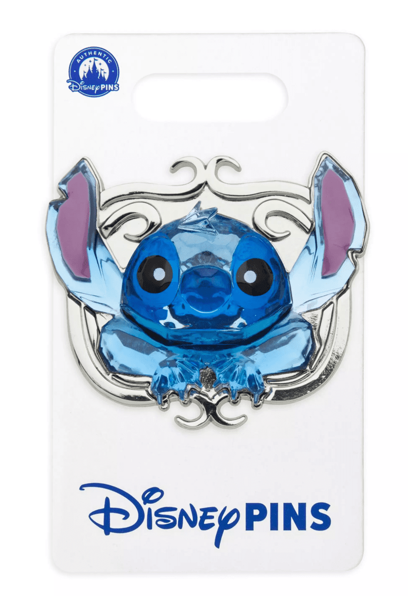 Disney Parks Stitch Sculpted Acrylic Pin, Lilo & Stitch New With Card ...