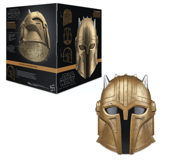 Disney Parks The Armorer Electronic Helmet Star Wars Black Series New ...