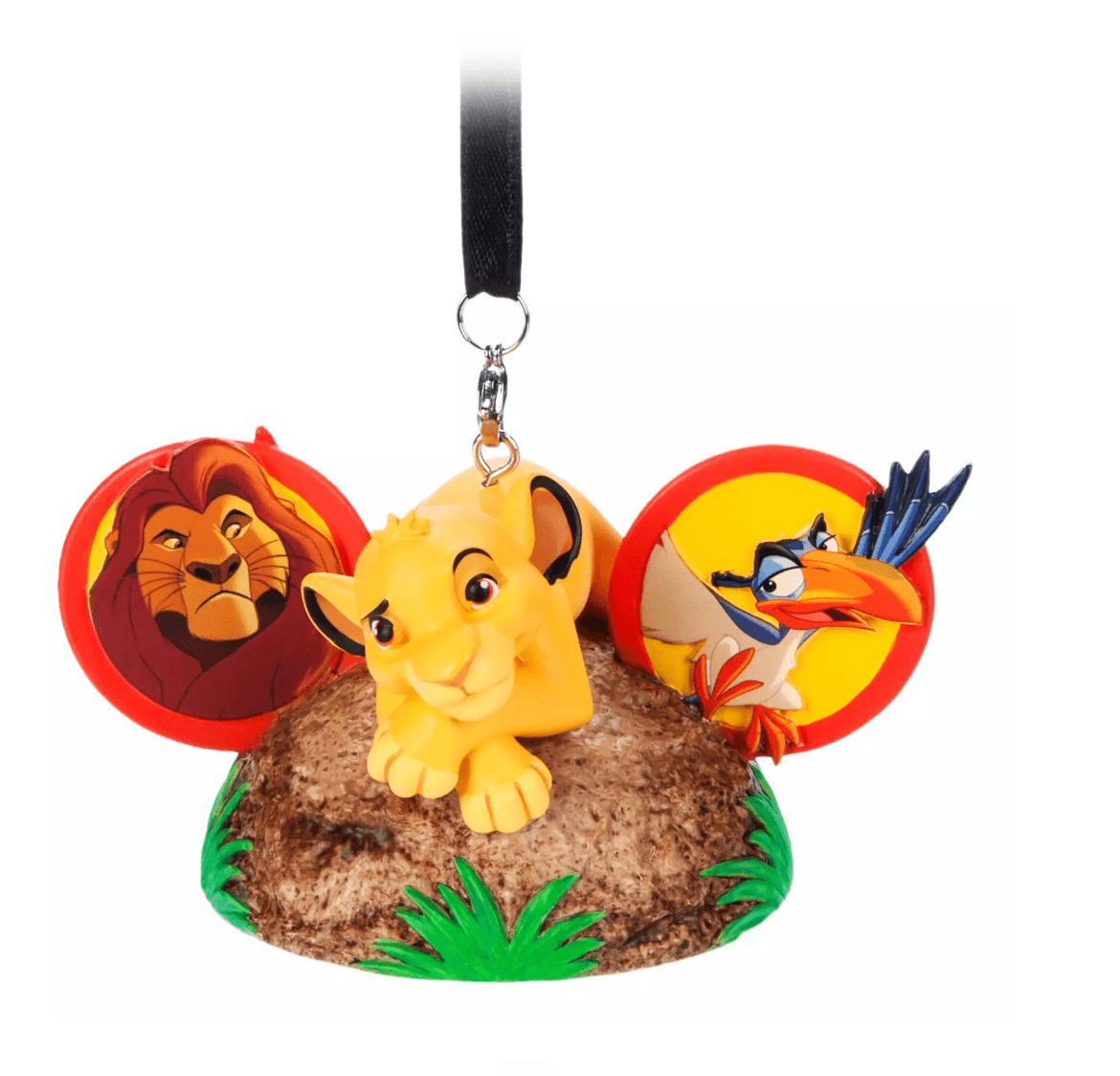 Disney Parks The Lion King Simba Ear Hat Christmas Ornament New with ...