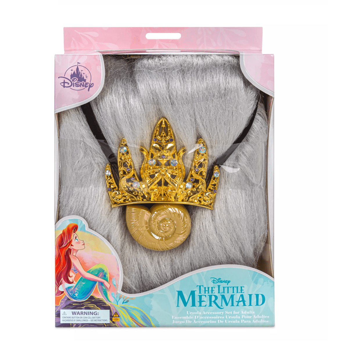 Disney Parks The Little Mermaid Ursula Costume Accessory Set for Adults ...