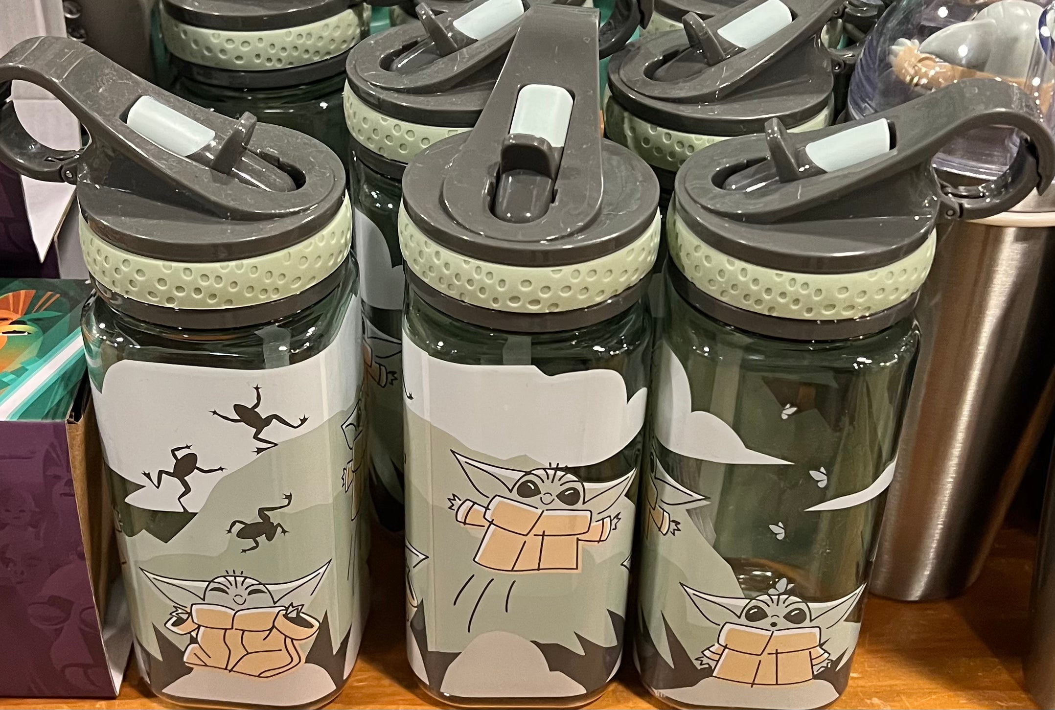 Disney Parks The Mandalorian Grogu Child Sipper Bottle with Straw ...