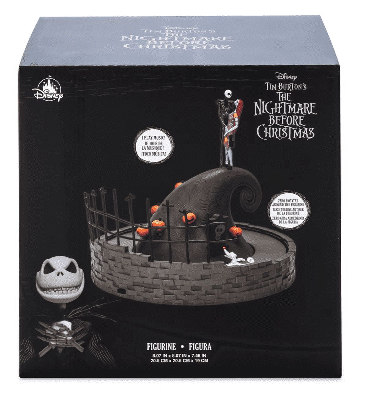 Disney Parks The Nightmare Before Christmas Musical Figurine Statue ...