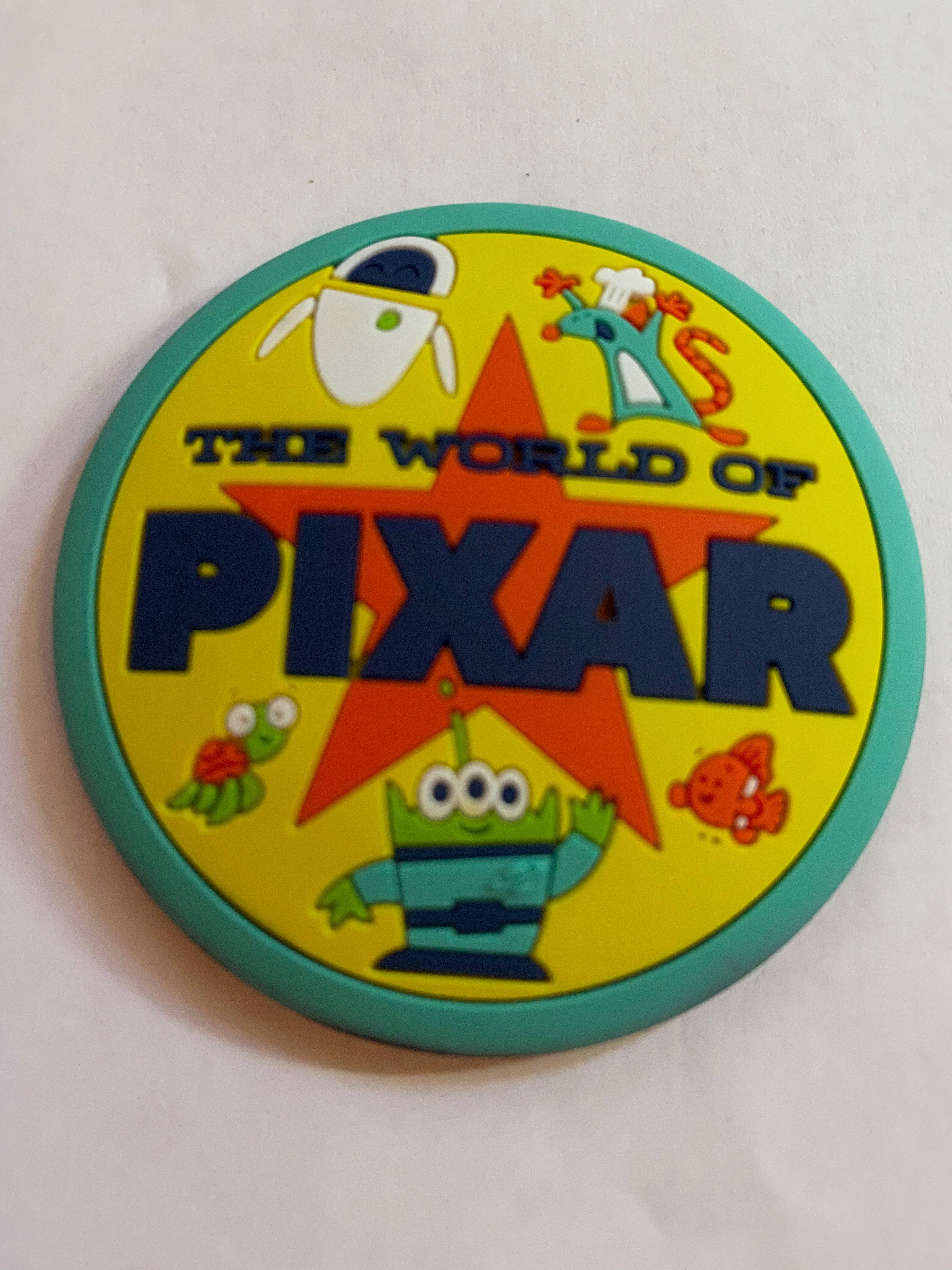 Disney Parks The World of Pixar Magnet New - Walmart.com