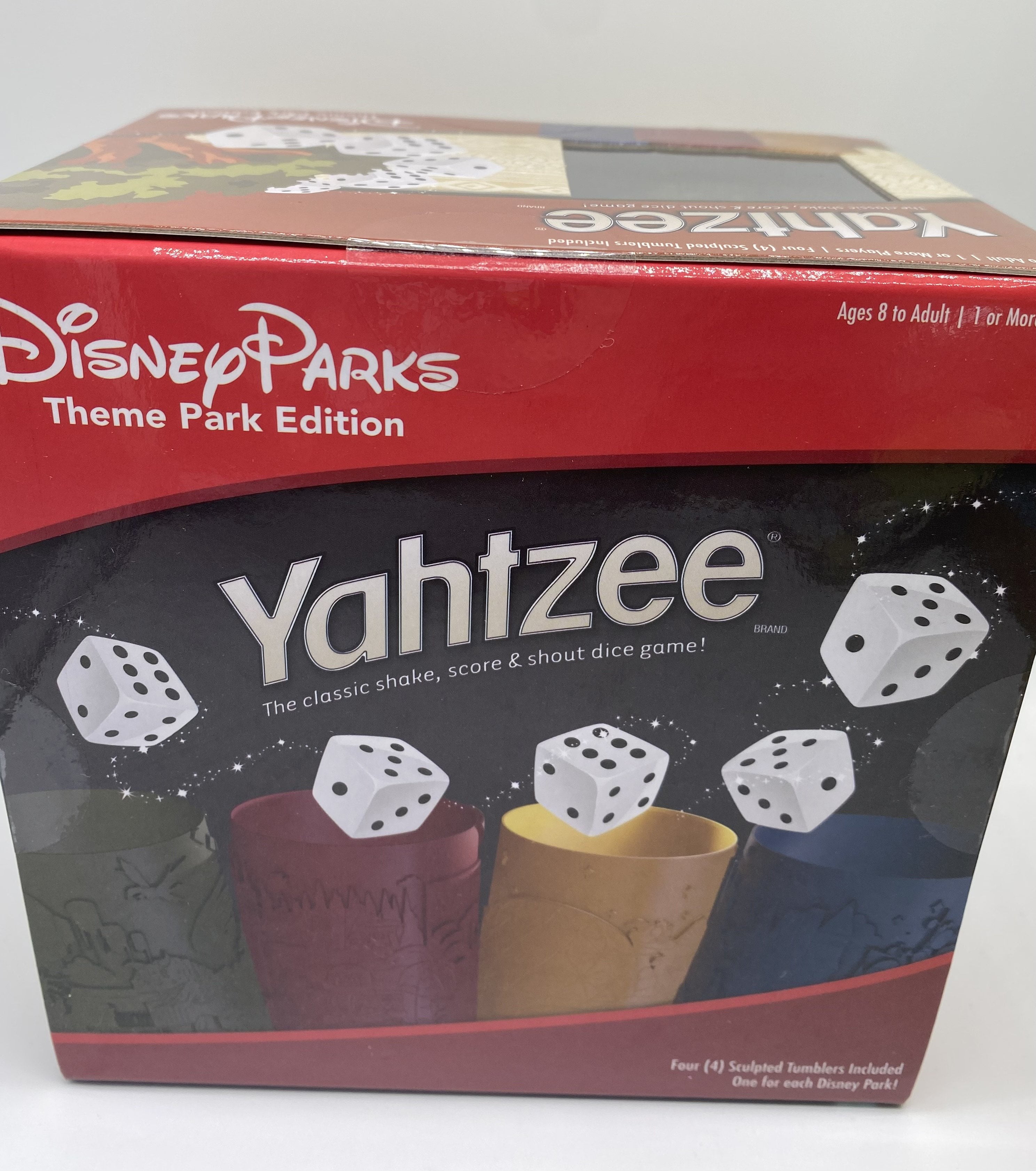 Disney Parks Theme Park Edition Yahtzee Dice Game New with Box ...