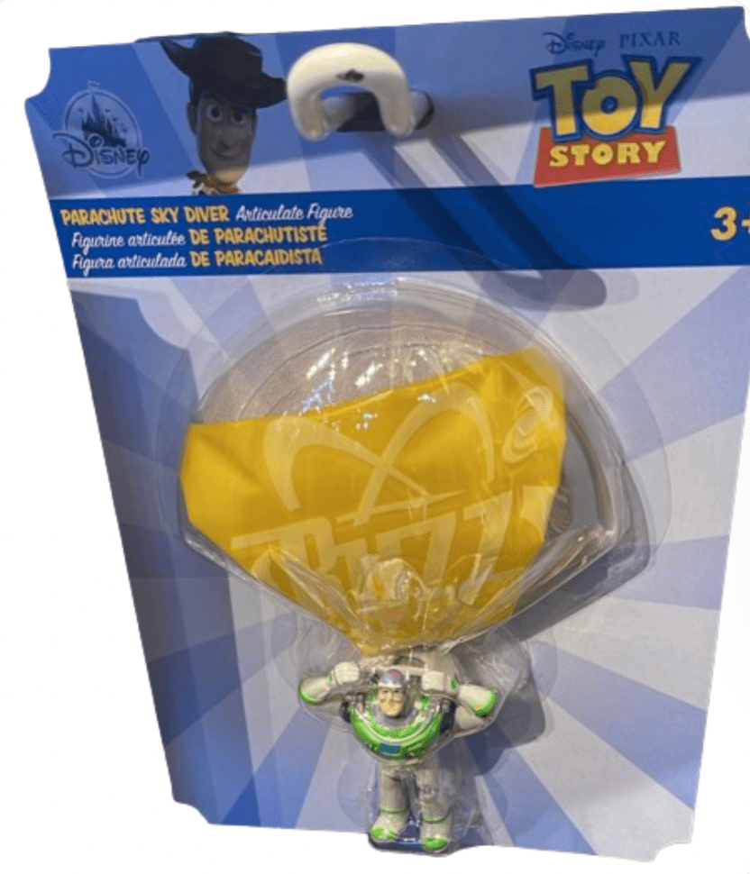 Disney Parks Toy Story Buzz Parachute Sky Diver Articulate Figure New ...