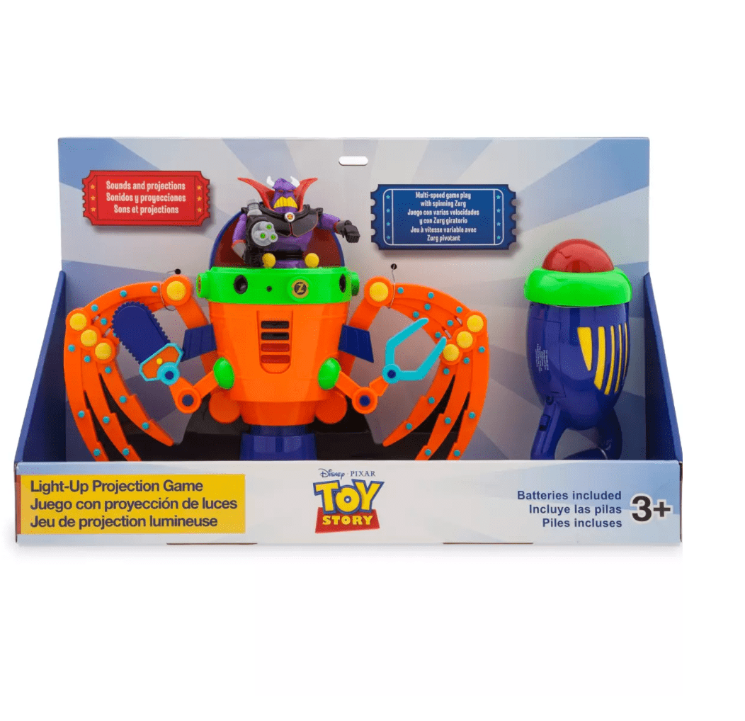 Disney Parks Toy Story Emperor Zurg Light-Up Projection Game New with ...