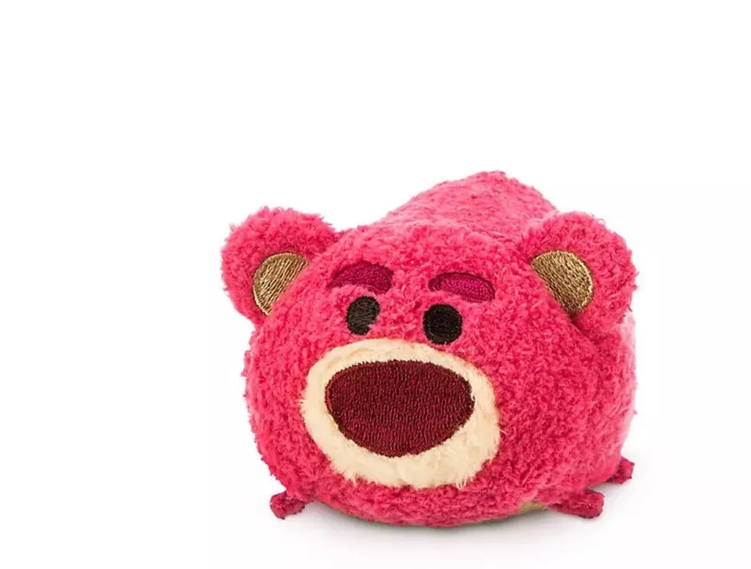 Disney Parks Toy Story Lots-O' Huggin' Bear Mini "Tsum Tsum" Plush 3 1/ ...