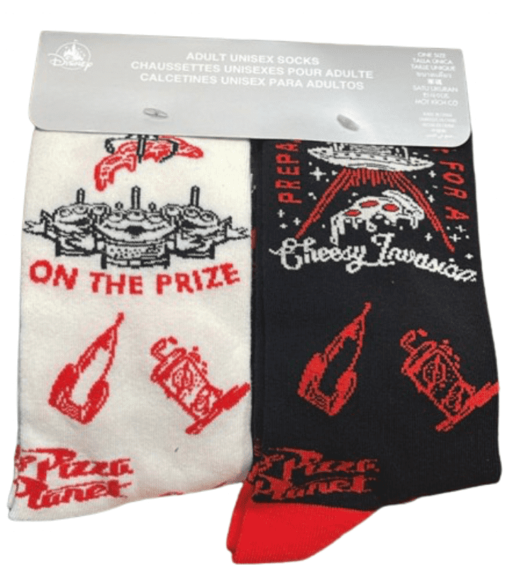 Disney Parks Toy Story Pizza Planet Aliens Adult Unisex Socks Set New ...