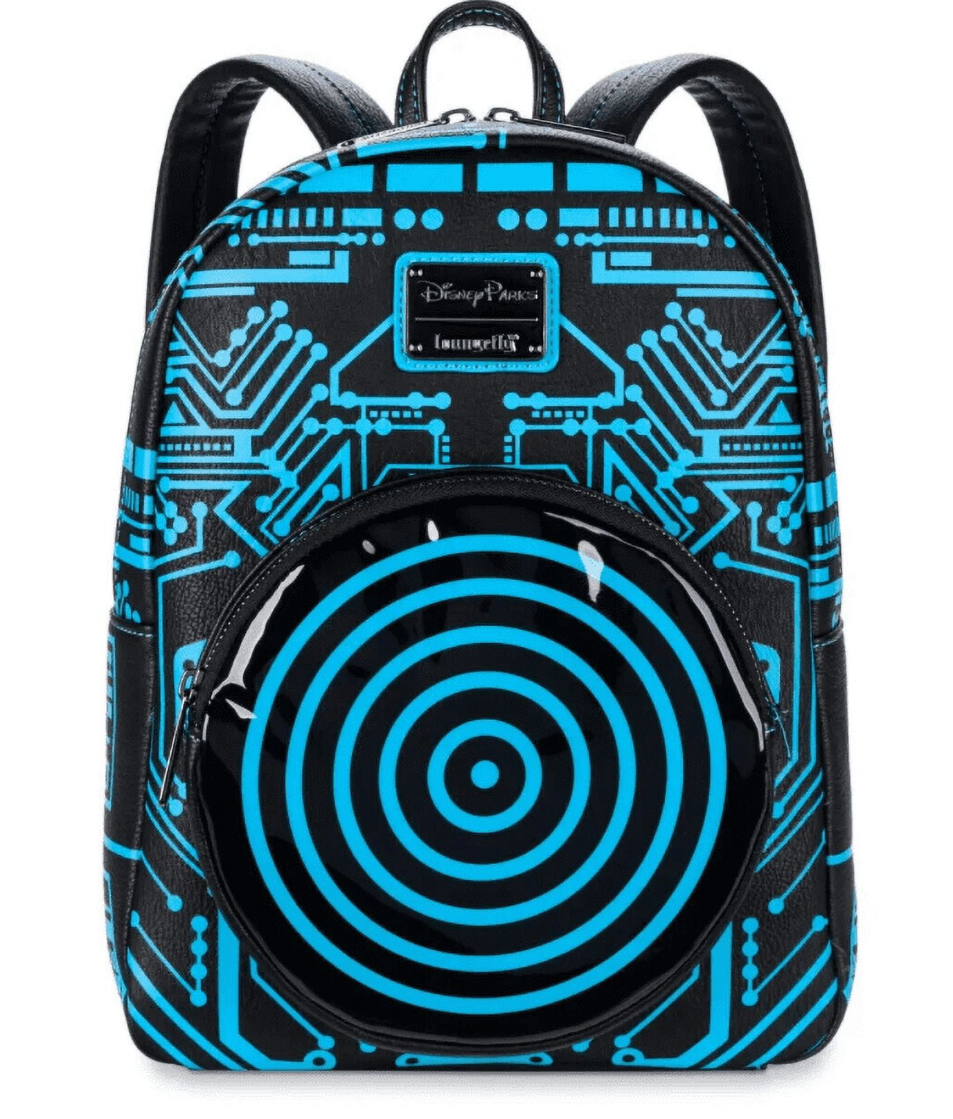 Disney Tron 40th Anniversary Light-Up Loungefly Mini Backpack, Circuit ...
