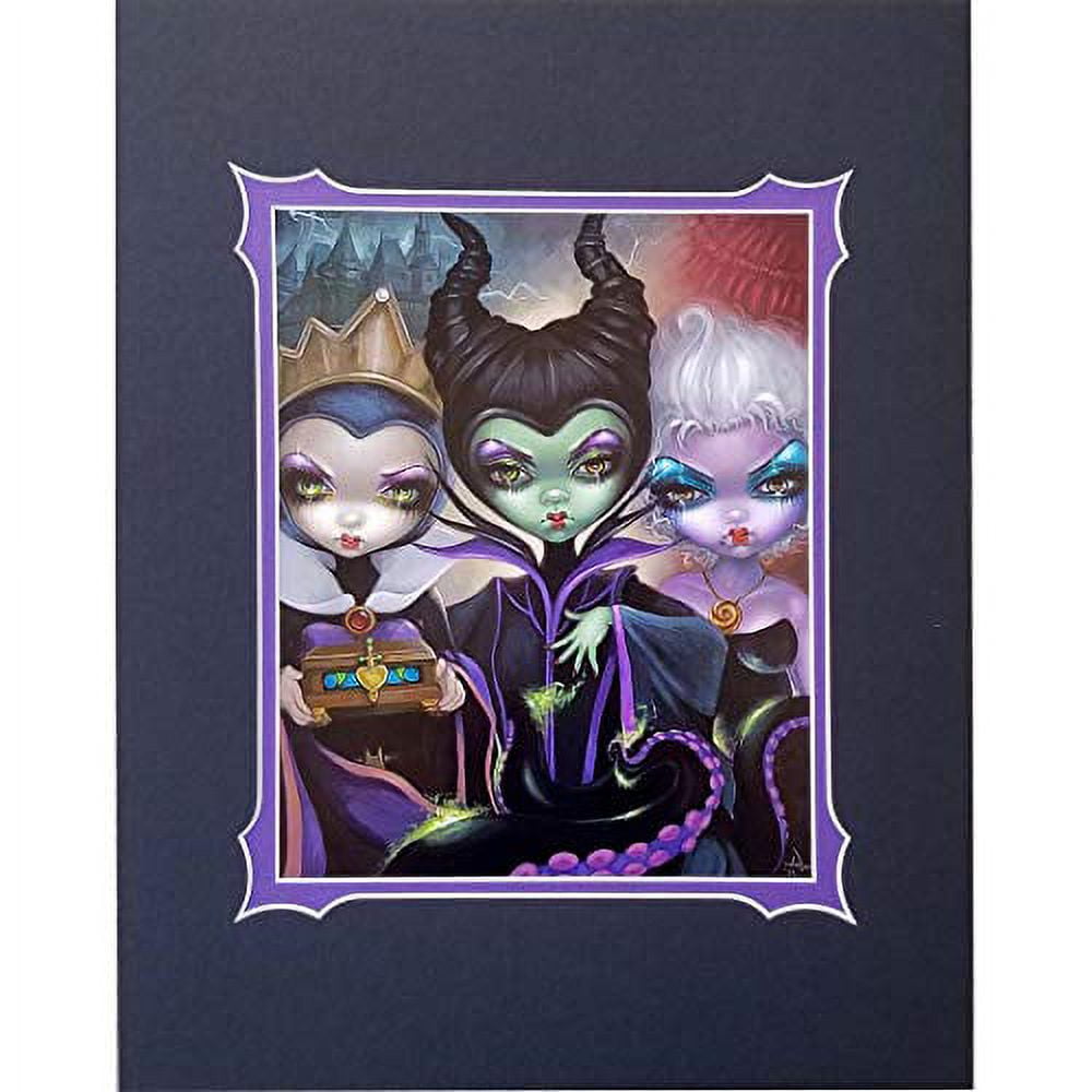 Disney Parks "Villain Group Portrait" Print by Jasmine Becket-Griffith ...