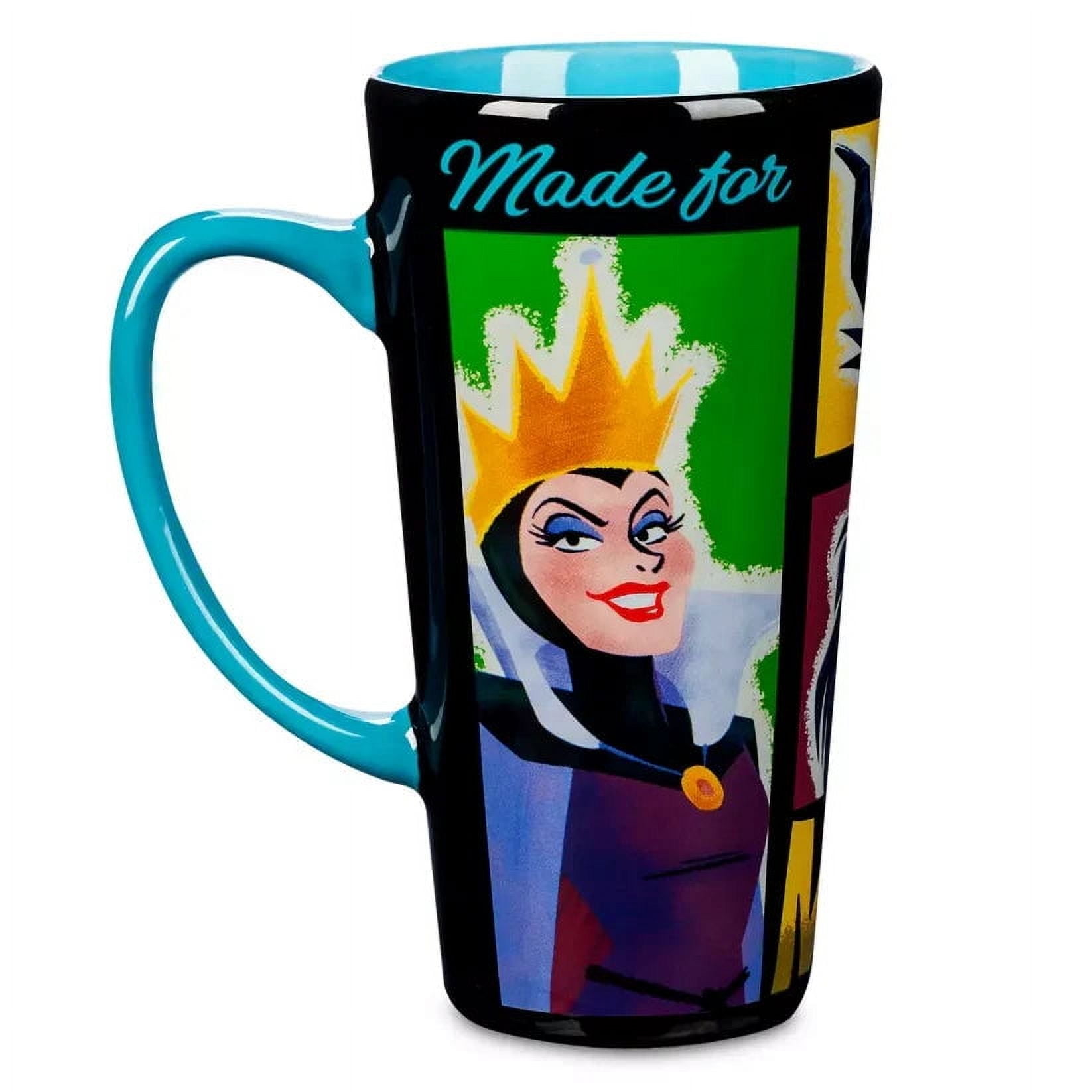 Disney Parks Villains Mayhem Latte Mug Maleficent Cruella Scar Ursula ...