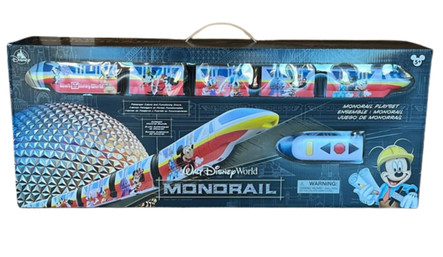 Disney Parks 2023 Mickey & Friends Monorail Train Playset With Track ...