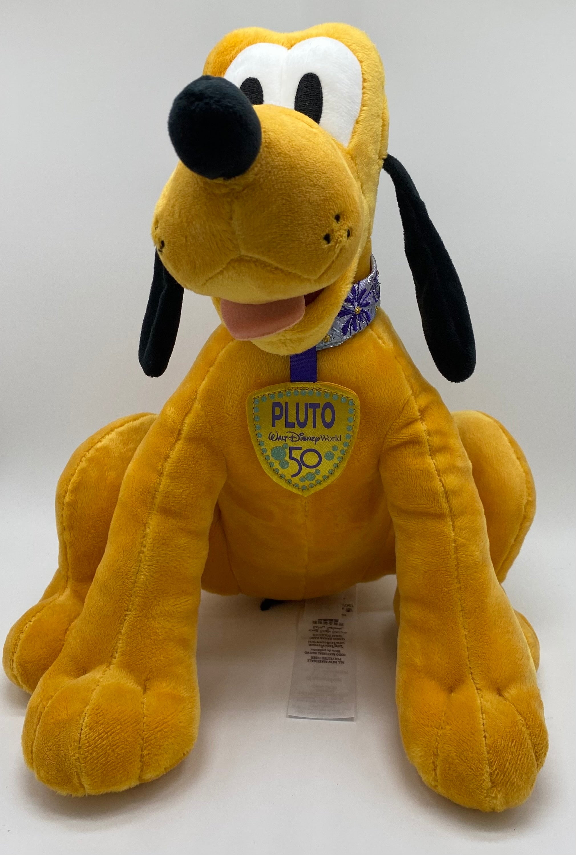 Disney Parks WDW 50th The Most Magical Celebration Pluto Plush New with ...