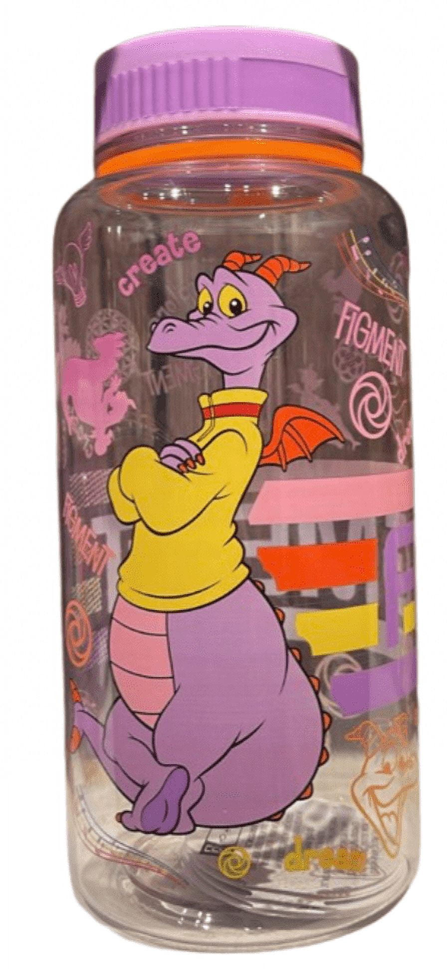 Disney Parks WDW Figment Create Water Bottle New with Tag - Walmart ...