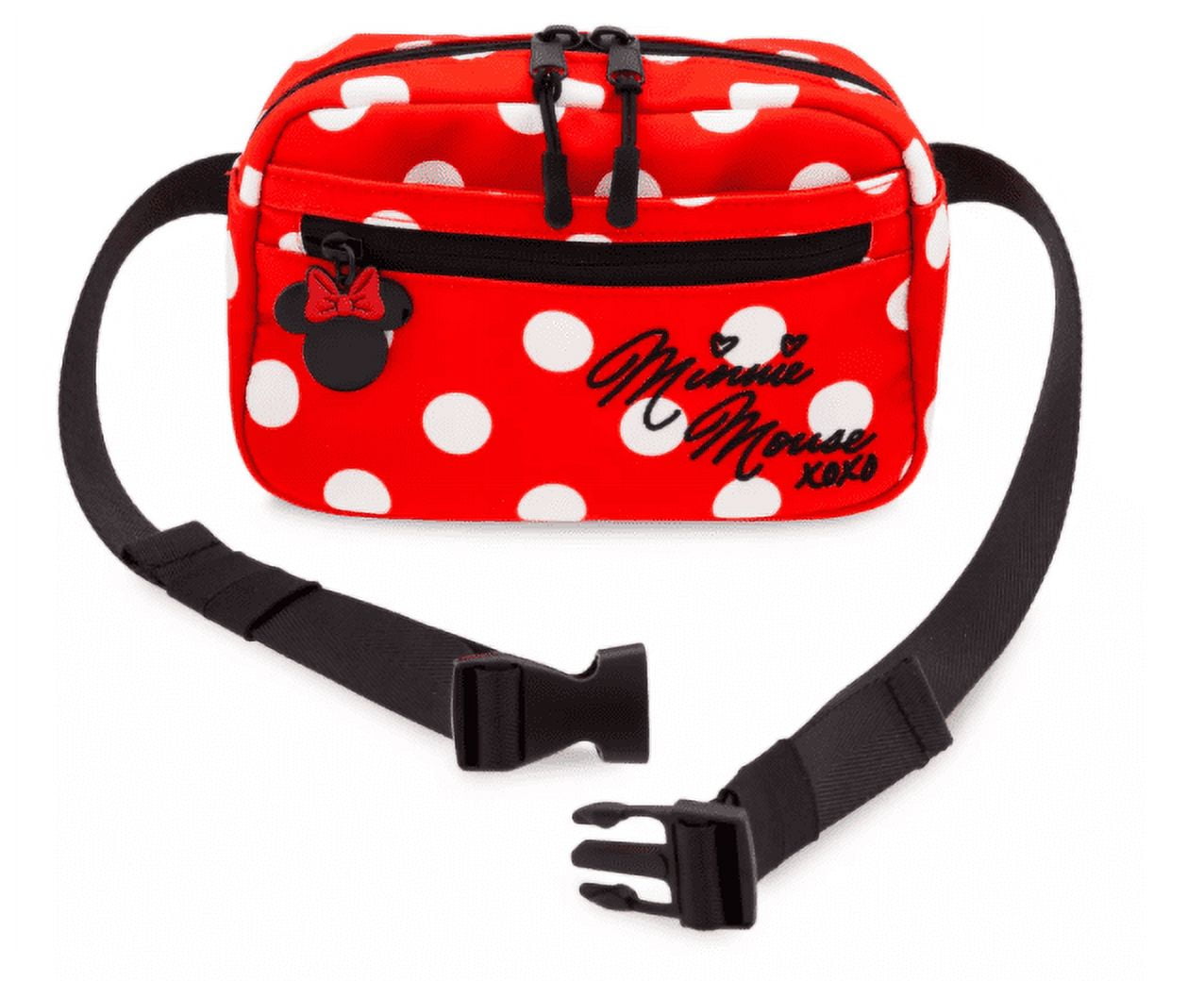 Disney Parks WDW Minnie Mouse XOXO Polka Dots Hip Belt Bag New with Tag ...