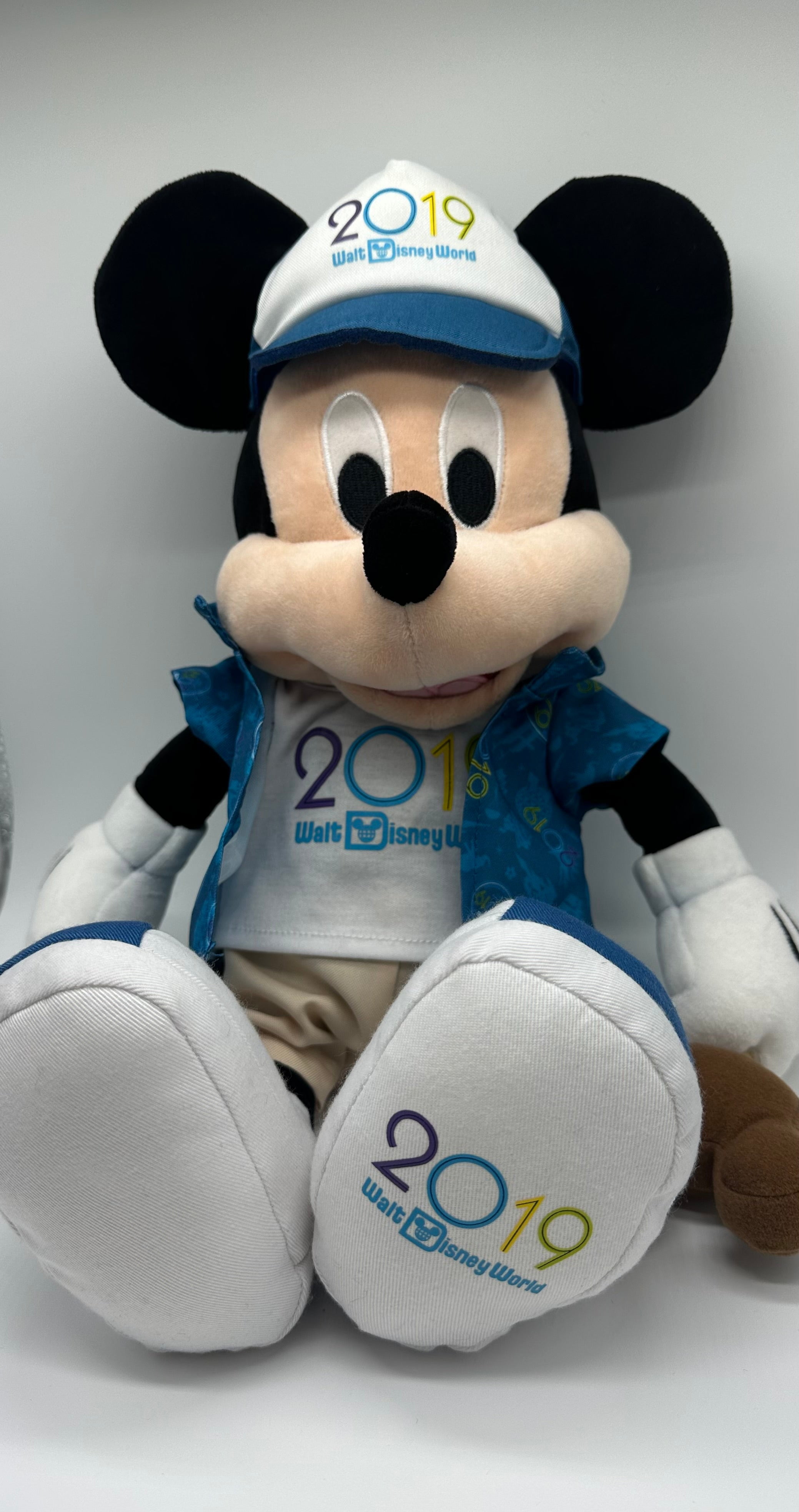 Disney Parks Walt Disney World 2019 Mickey Plush New with Tag - Walmart.com